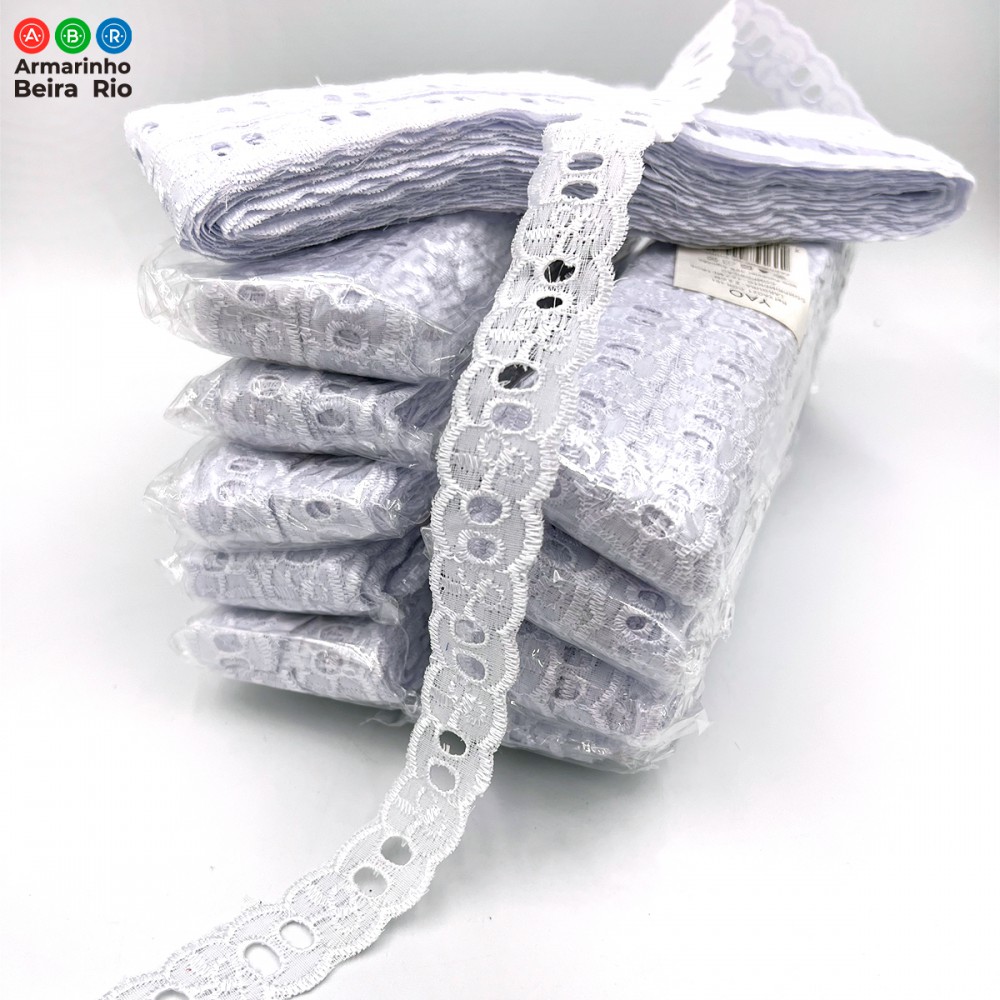KIT 10 PECAS PASSA FITA CTL102 BRANCO | Armarinho Beira Rio Ltda